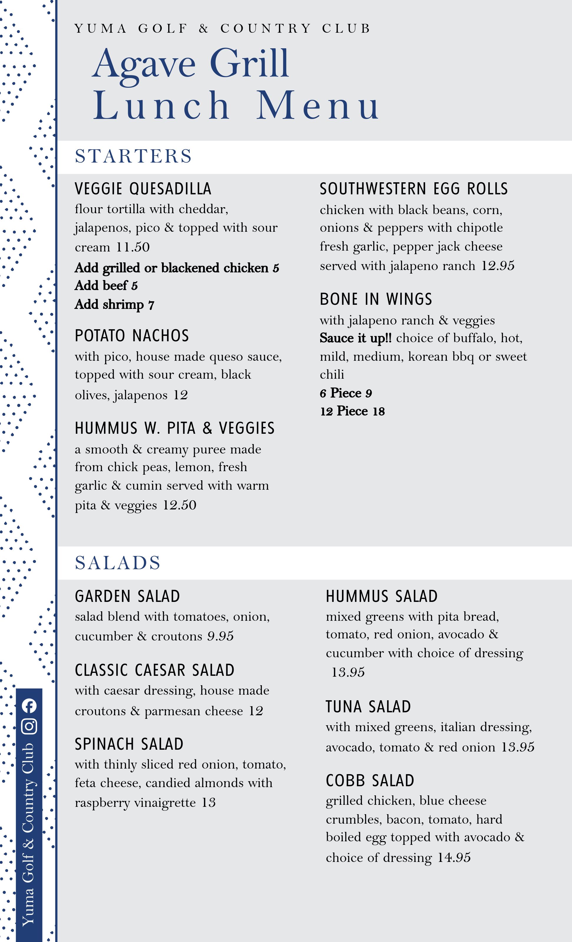 Bar and Restaurant - Yuma Golf & Country Club