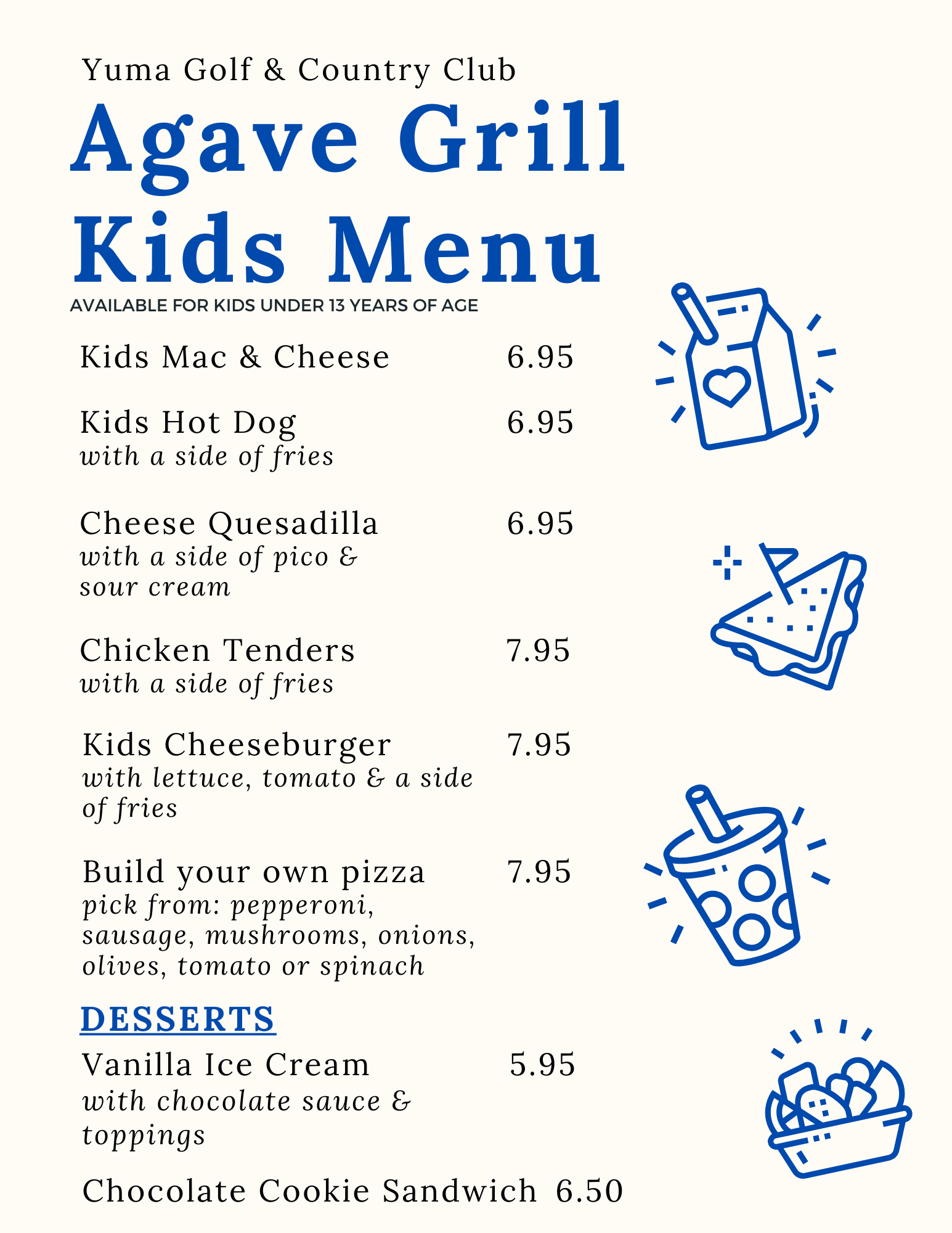 Bar and Restaurant - Yuma Golf & Country Club