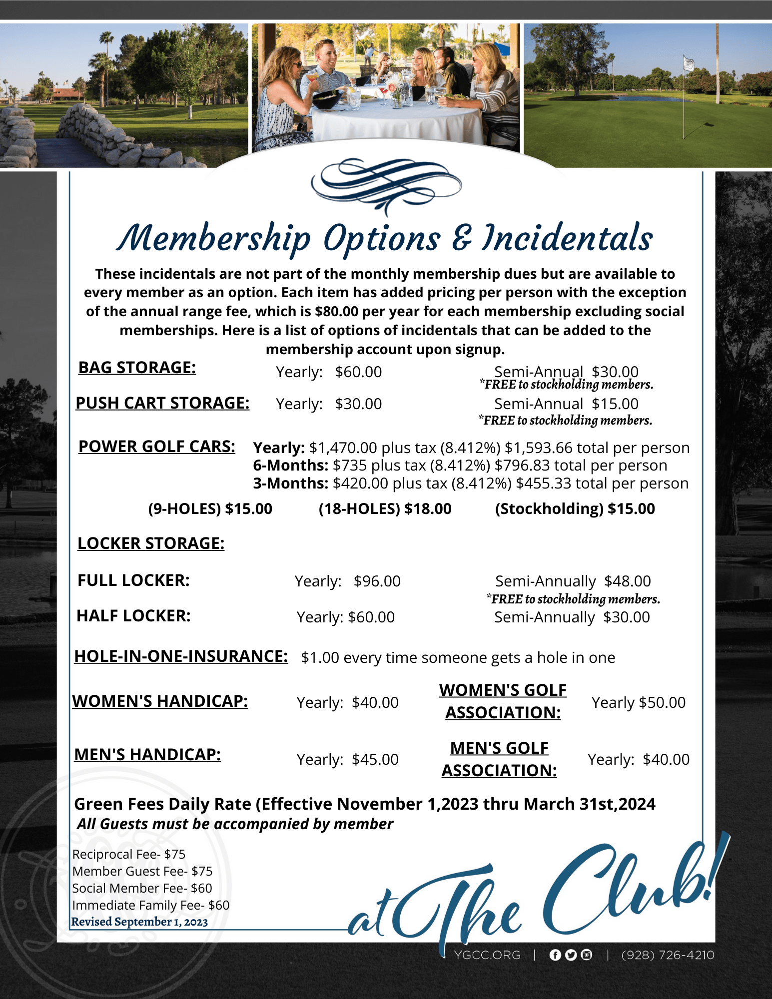 Become a Member - Yuma Golf & Country Club